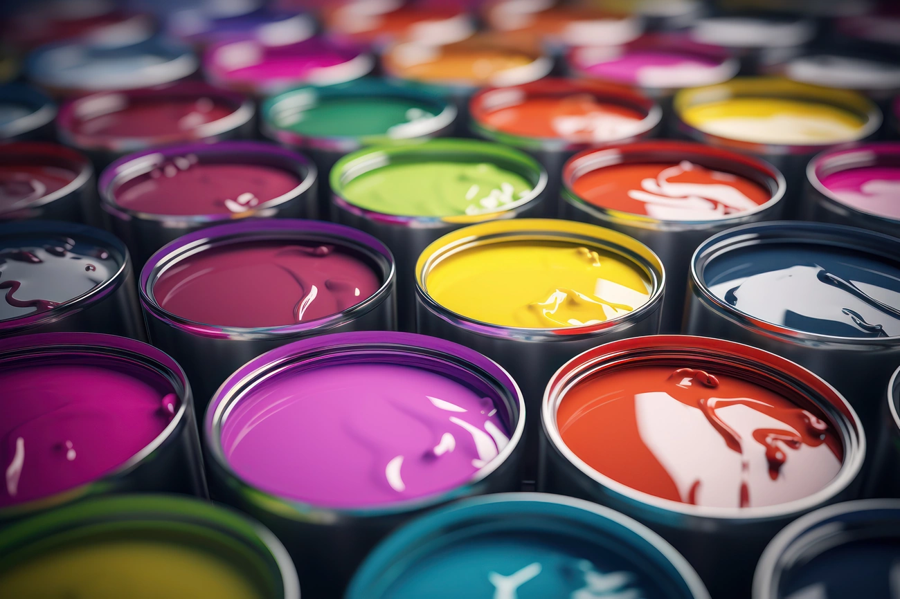 Production of paints and varnishes